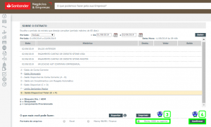 Como exportar o extrato do Santander em arquivo OFX - Blog