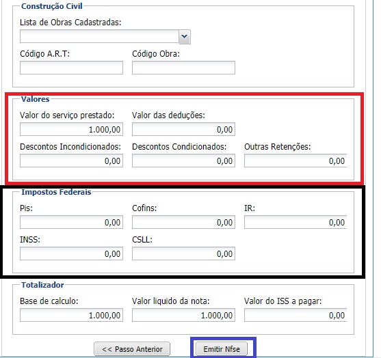 Aprenda a emitir notas fiscais de prestação de serviços no site Ginfes