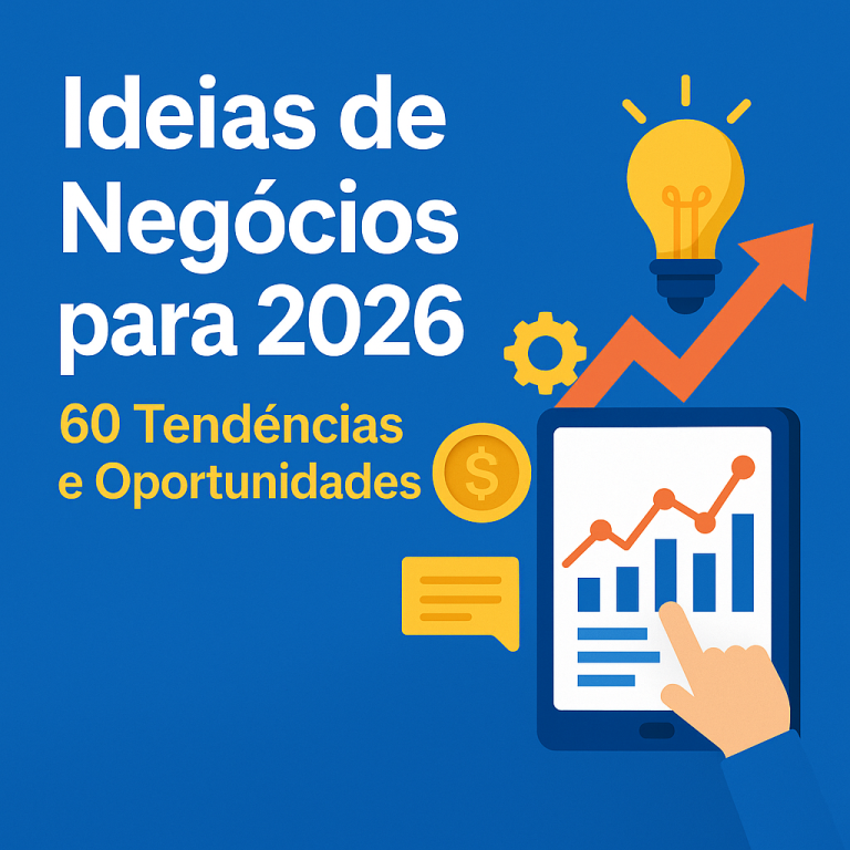 Ideias de Negócios para 2026: Tendências